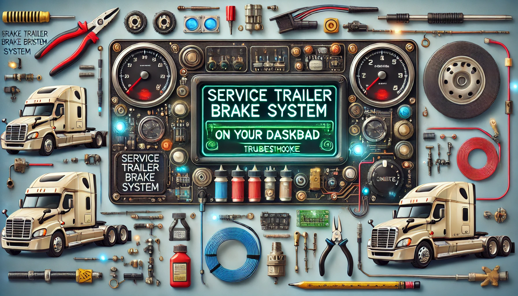 How To Fix The Service Trailer Brake System Message On Your Dashboard