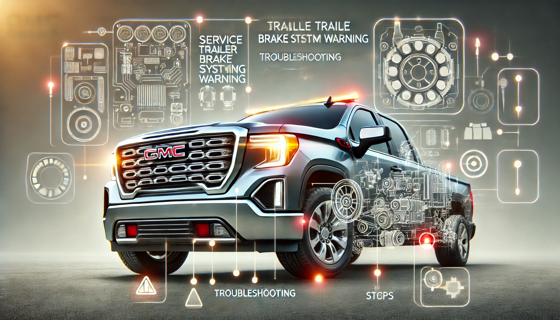 Service Trailer Brake System Warning Light On 2018 GMC Sierra
