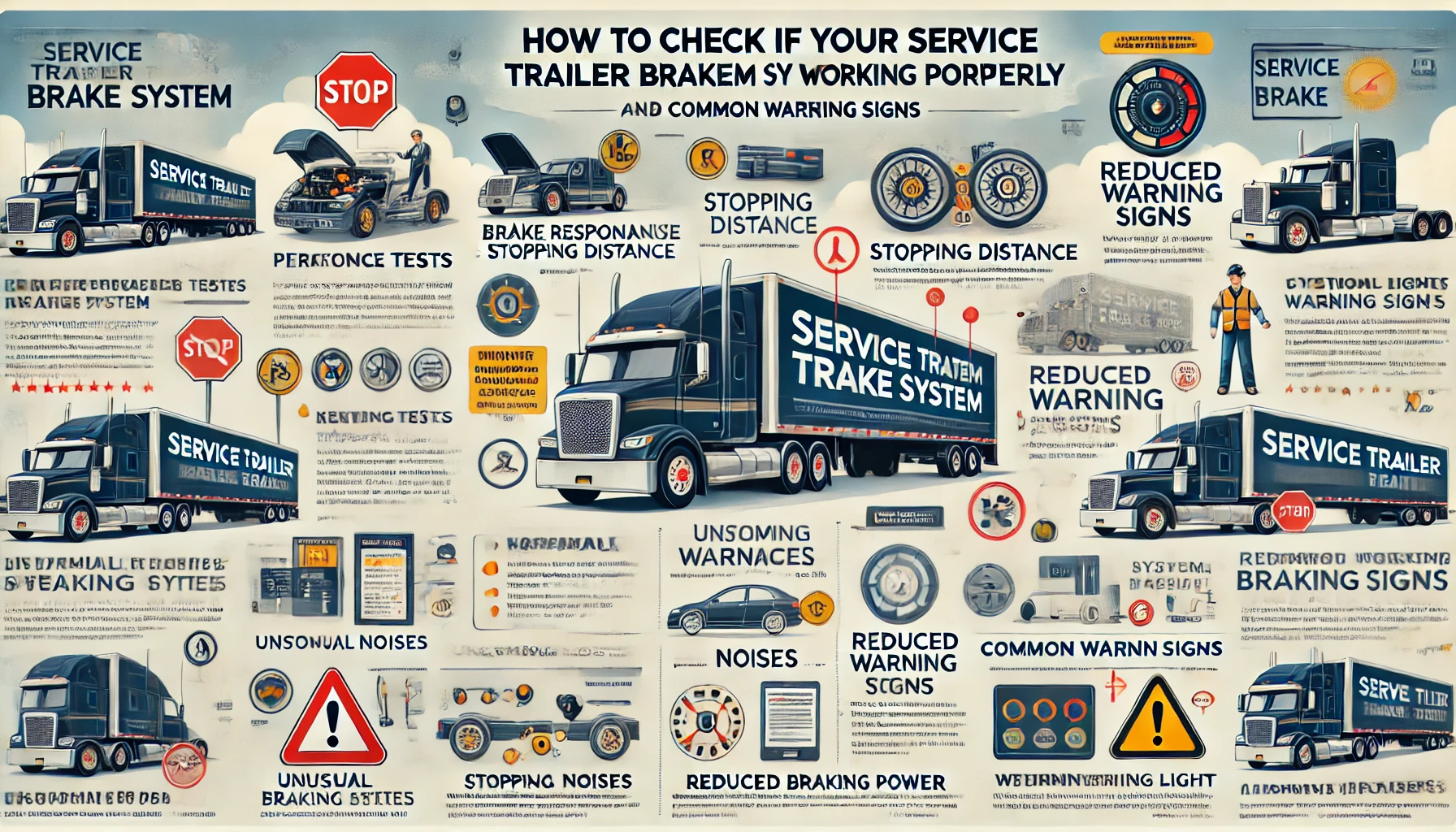How Do I Know If My Service Trailer Brake System Is Working Properly?