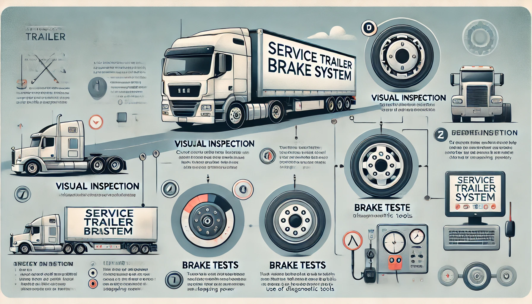 How Is The Performance Of A Service Trailer Brake System Tested?