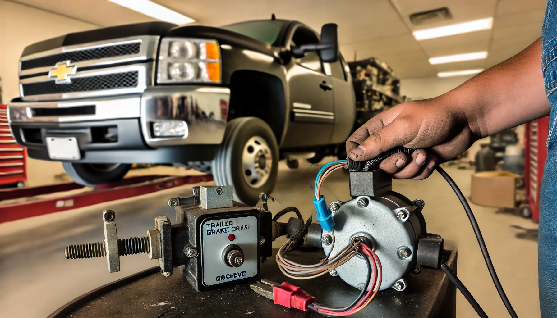 2008 Chevy Service Trailer Brake System Guide