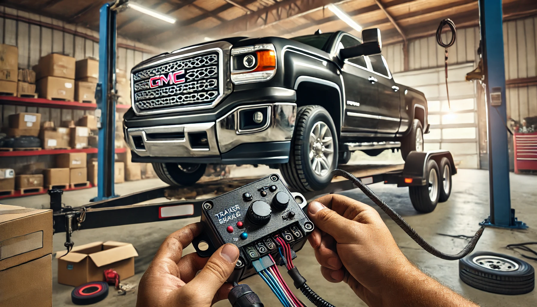 2013 GMC Sierra Service Trailer Brake System Guide