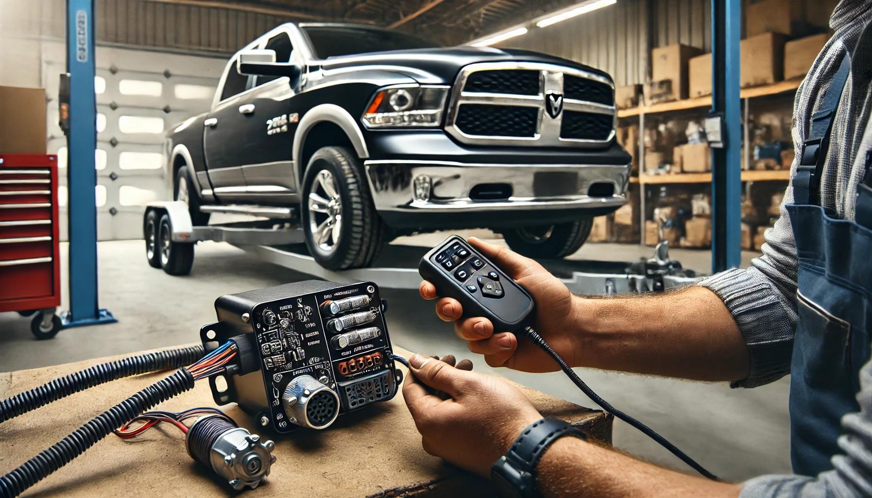 2014 RAM 1500 Service Trailer Brake System Guide