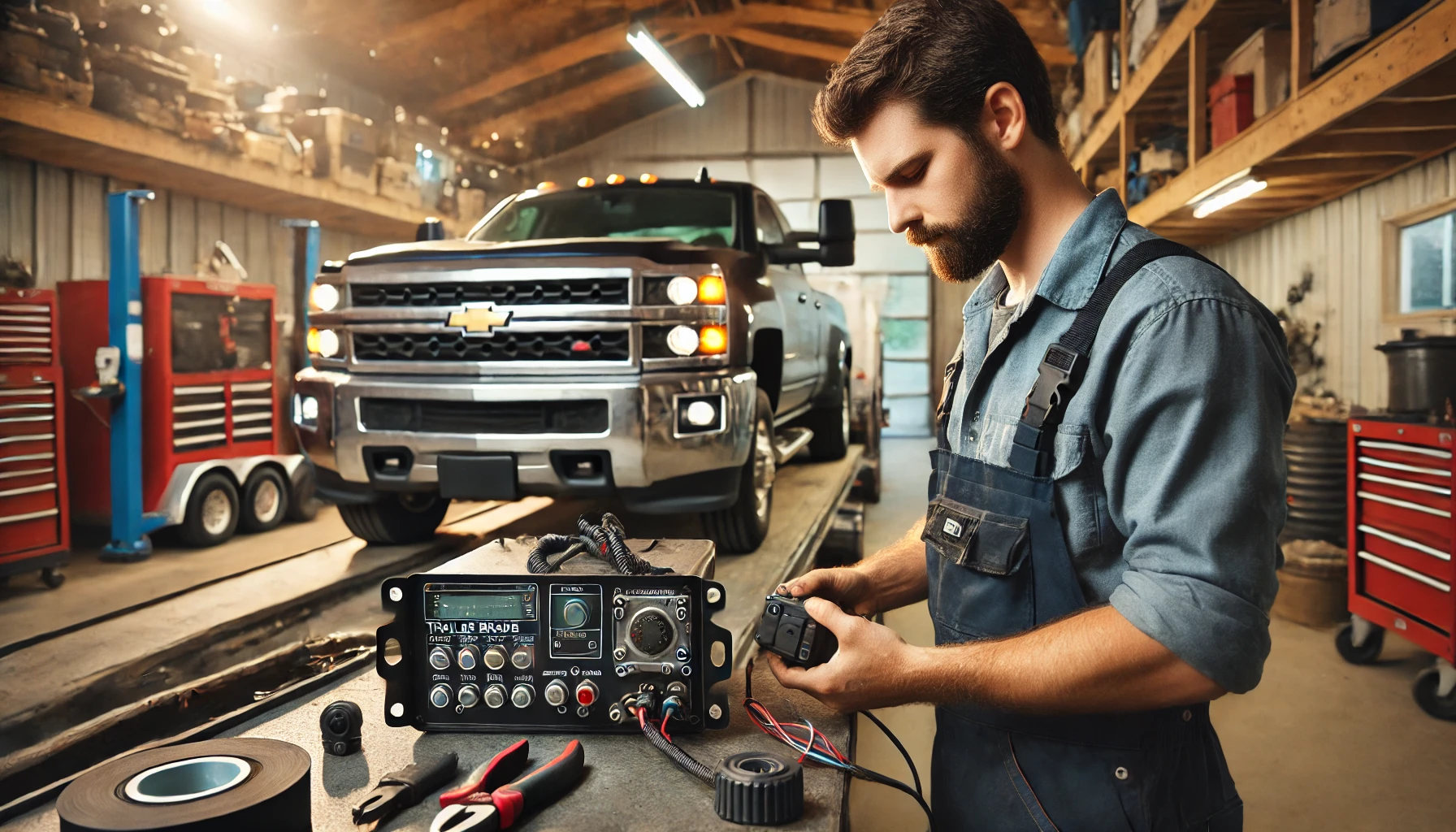 2016 Chevy 2500 Service Trailer Brake System Guide