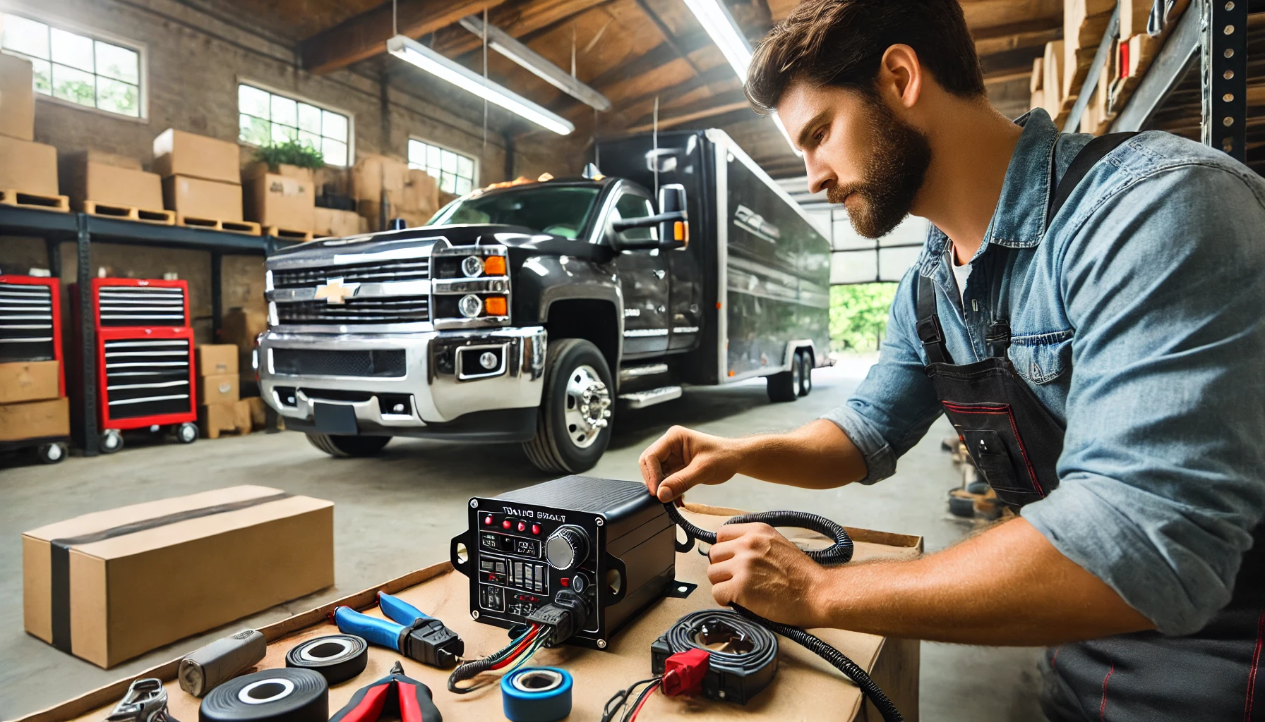 2016 Chevy 3500 Service Trailer Brake System Guide