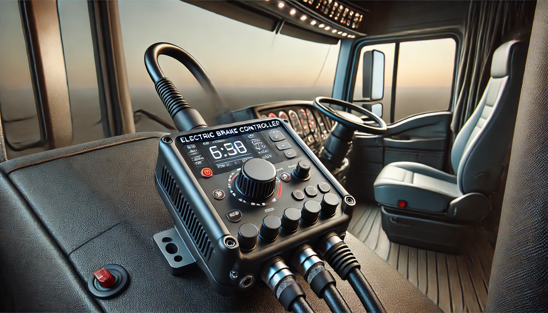 Electric Brake Controller For Semi Trucks