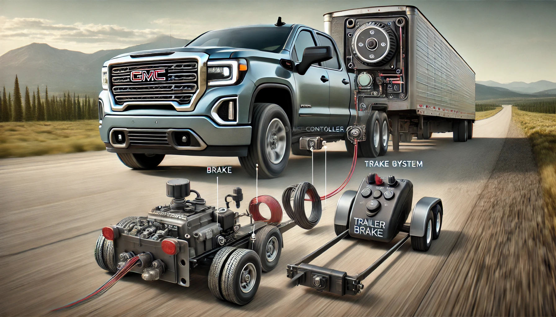 GMC Sierra Trailer Brake System Service Guide
